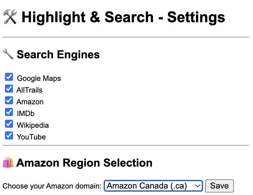 Introducing: Highlight Multi-search - Chrome Plugin | Matts blog